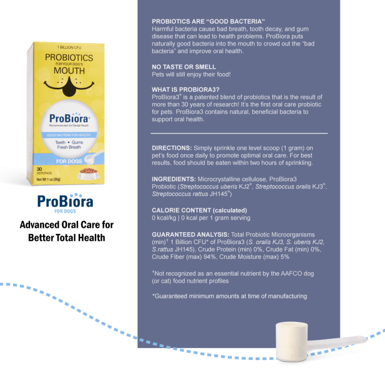 ProBioraPet® - 1st Dental Probiotics for Dogs | ProBiora Health